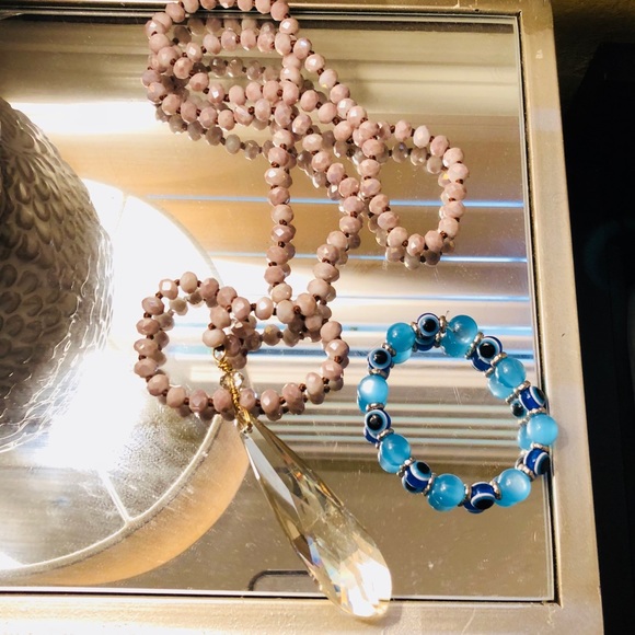 Jewelry | Bead And Pendant Necklace From Local Dallas Artist | Poshmark